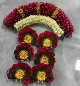 Poola Jada for Marriage | Bridal Poola Jada with Real Flowers