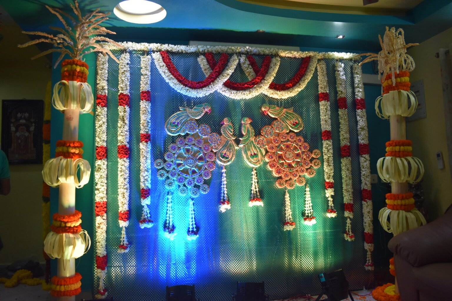 wedding planner, wedding decorations ,events,half saree events